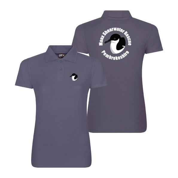 Manx Shearwater Rescue Pembrokeshire - Ladies Fit Polo Shirts. St ...